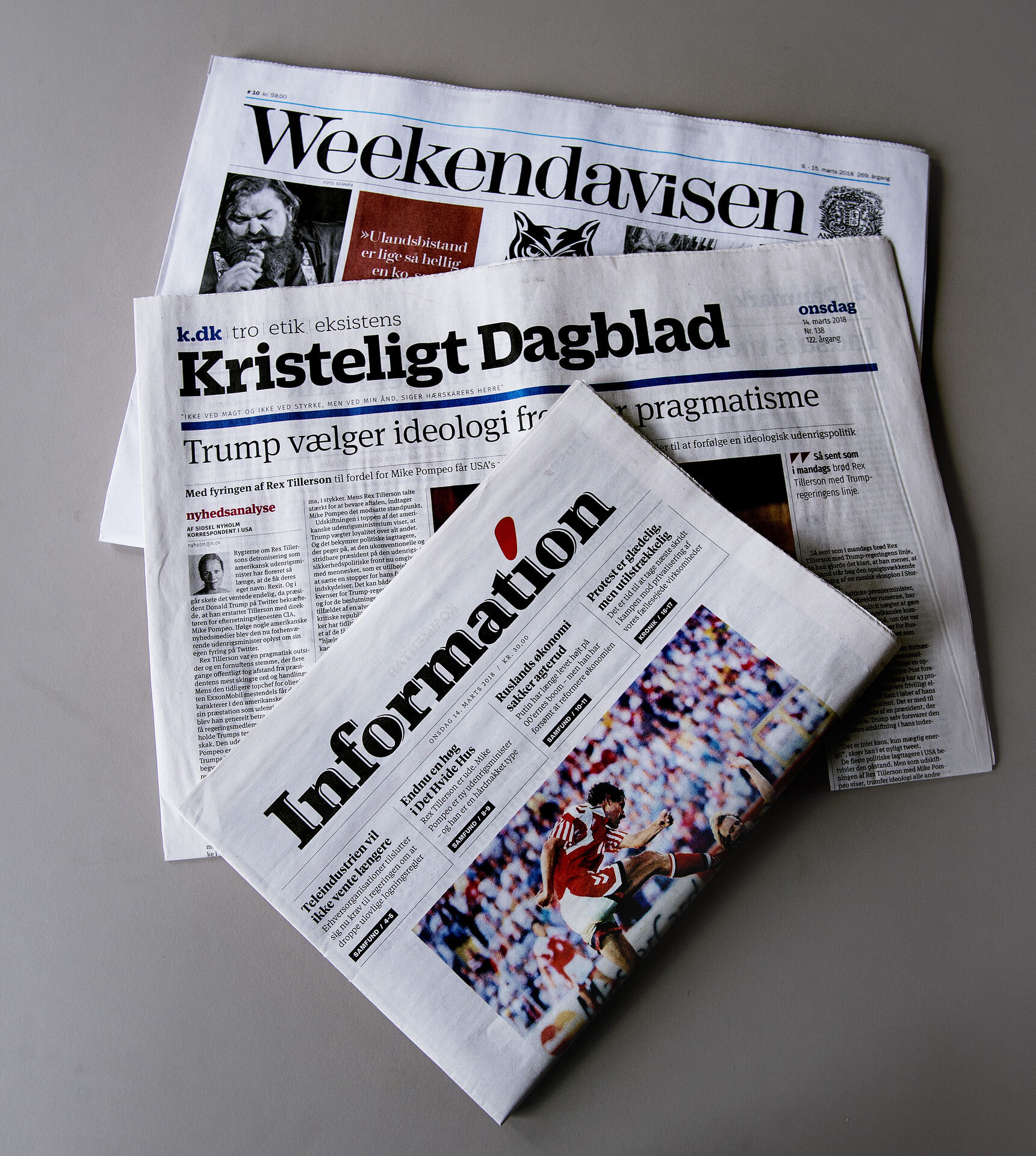 Dagbladet Information: Vi har desværre ikke andre muligheder end at ...